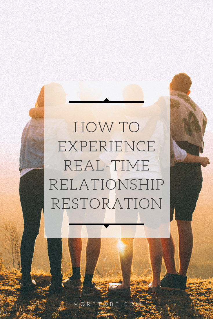 Restoration Of Relationship